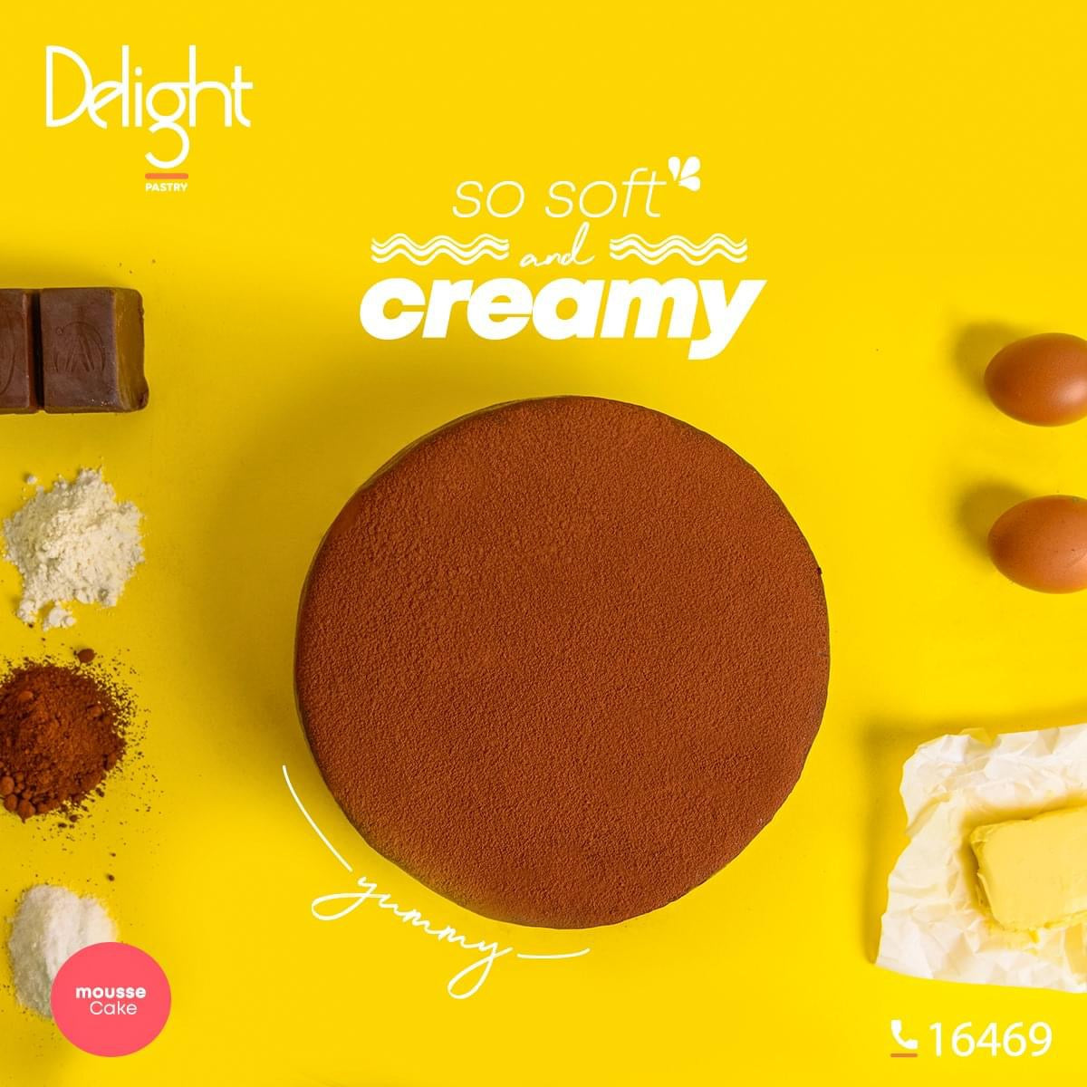 Chocolate mousse cake – Delight