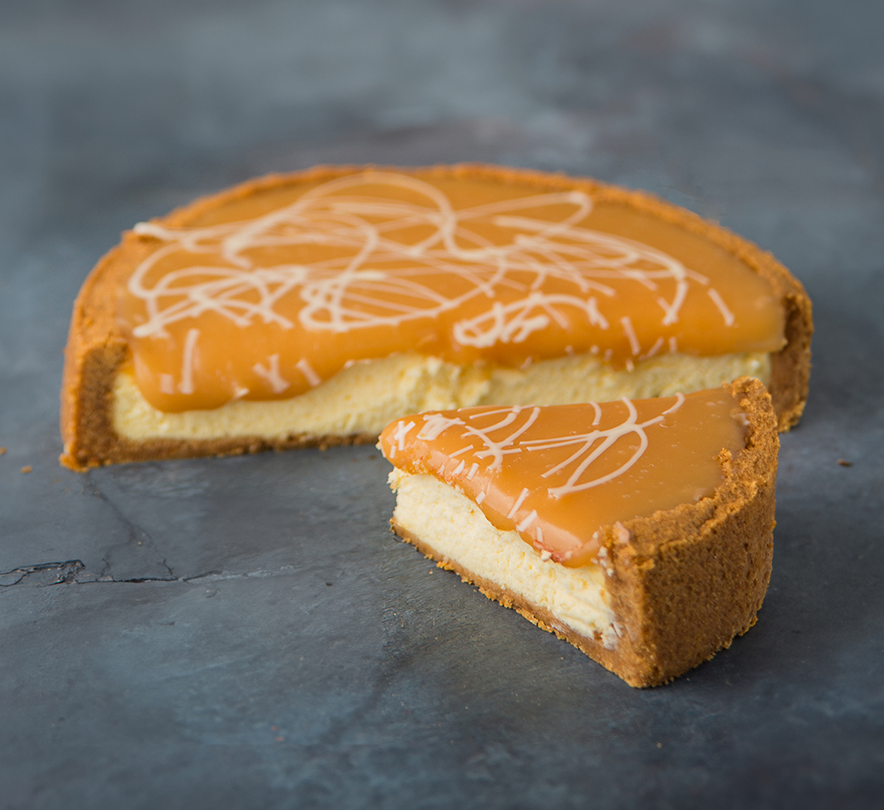 Butter scotch cheese cake – Delight